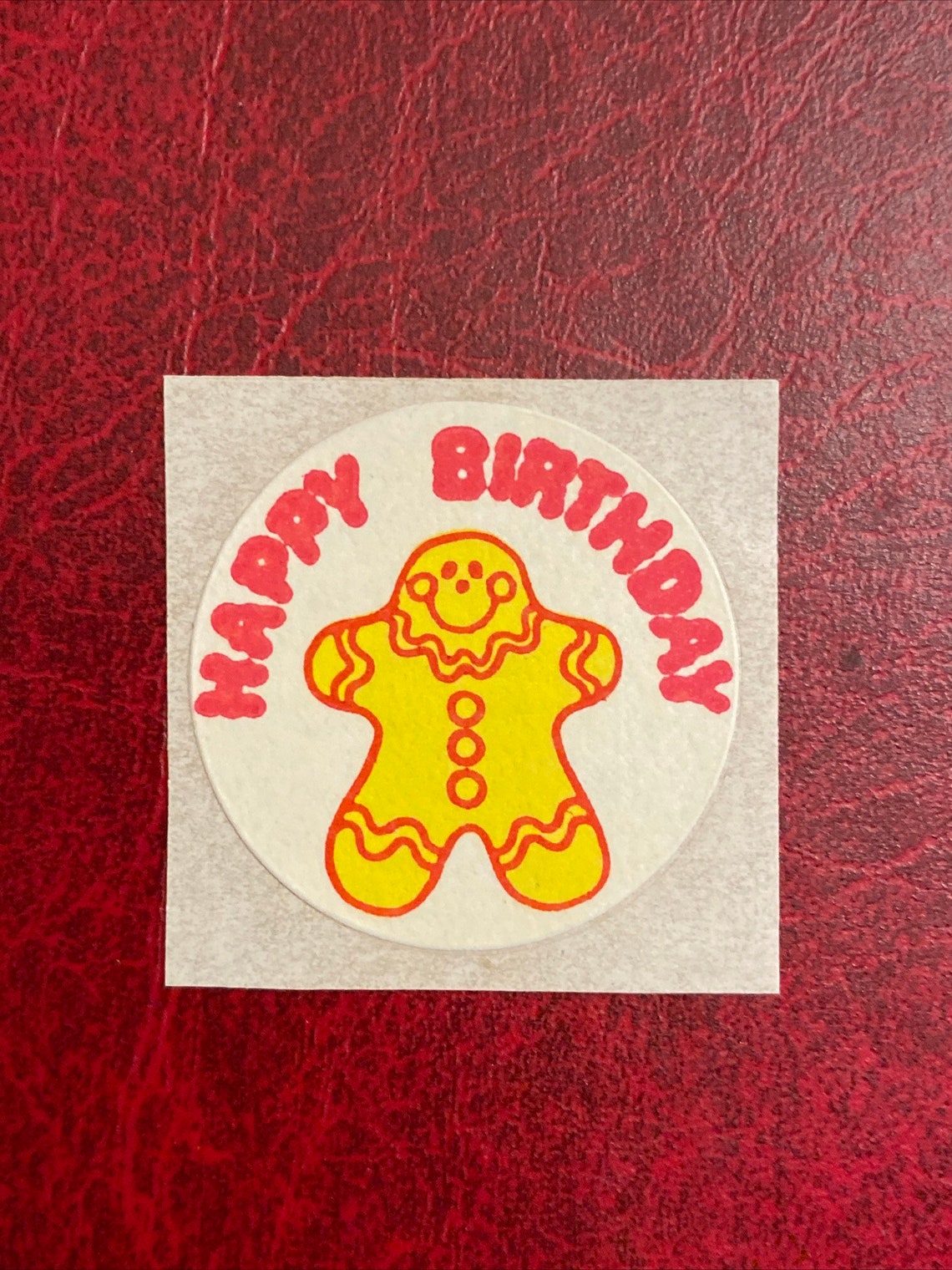 Vintage (ultra Rare)brown Waxy Backing Trend Matte Scratch and Sniff ...