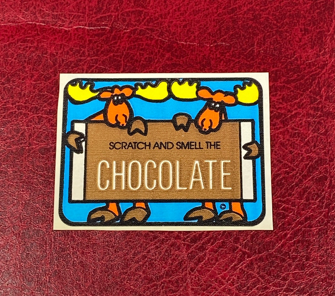 Vintage Mello Smello Scratch and Sniff Sticker 80s - Etsy