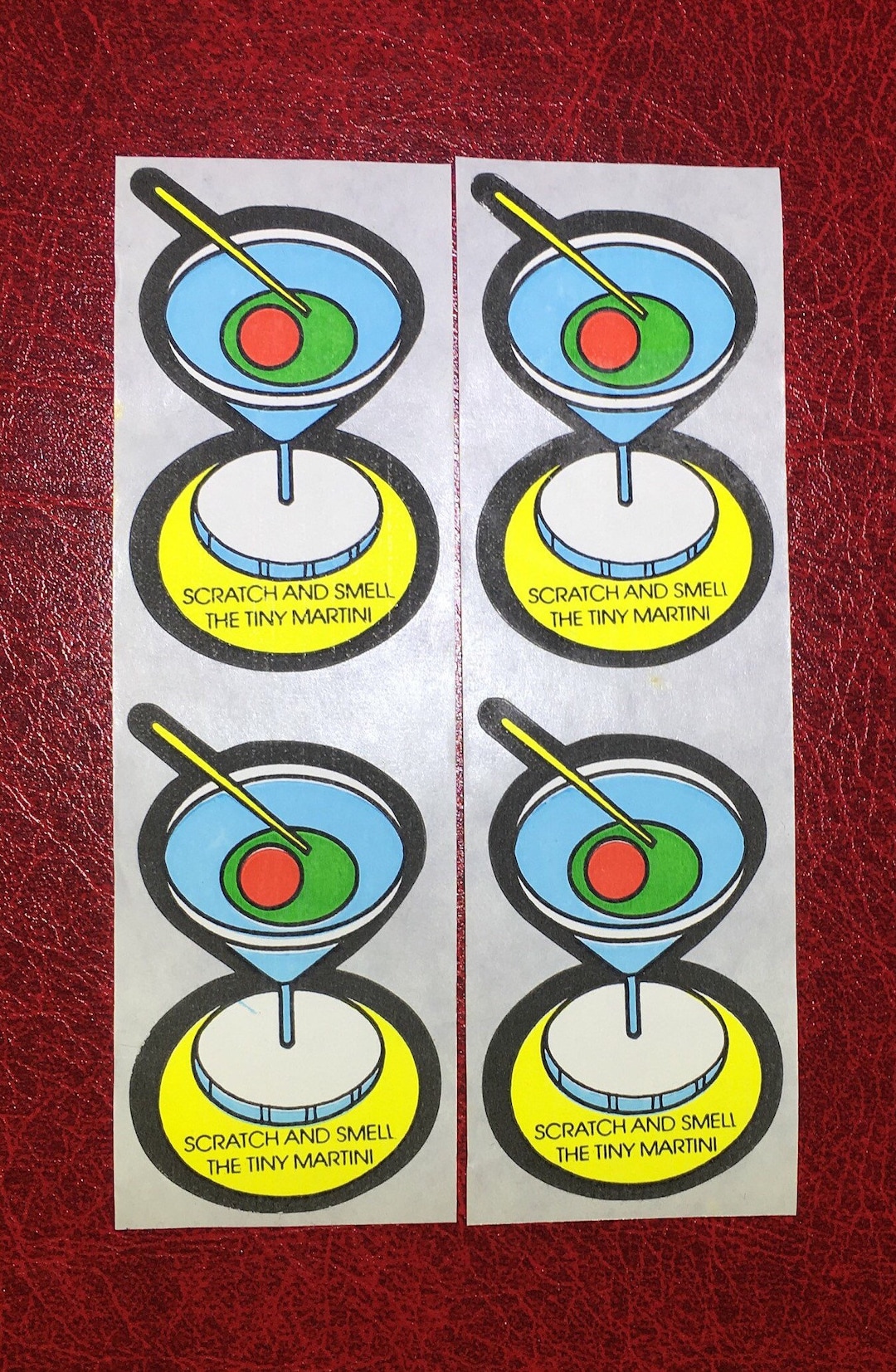 Vintage Mello Smello Scratch and Sniff Stickers- 80s - Tiny Martini ...