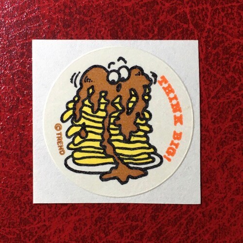 Vintage Garfield Diecut 80s Scratch and Sniff Sticker - Etsy