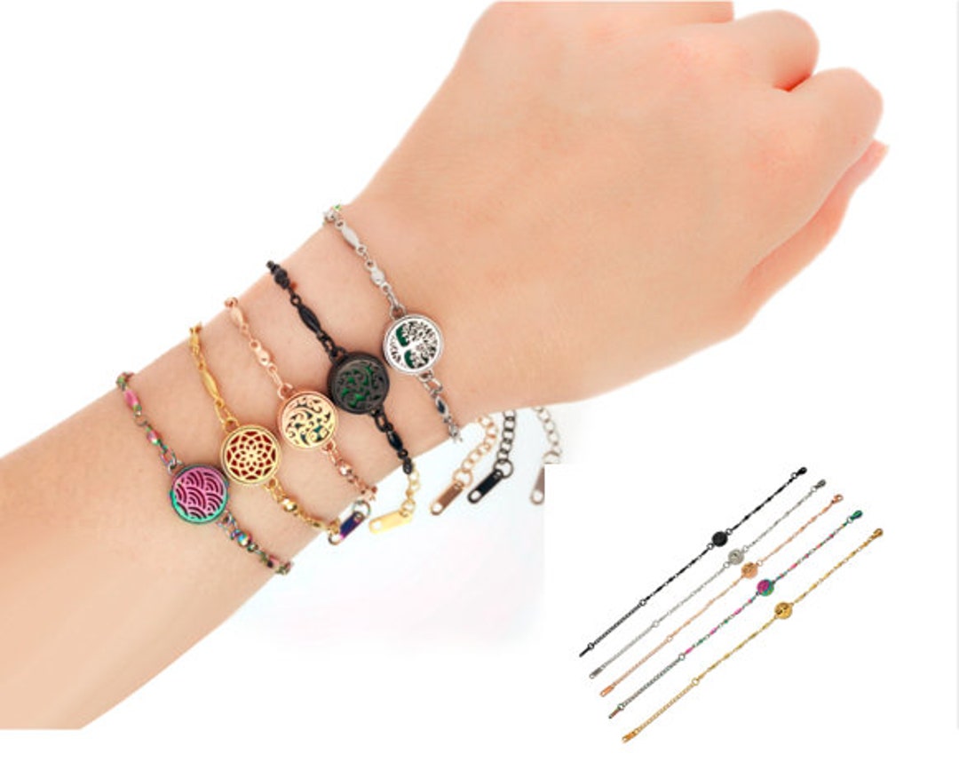 Fragrance Bracelet Perfume Box Pendant Bracelet Diffuser Bracelet ...