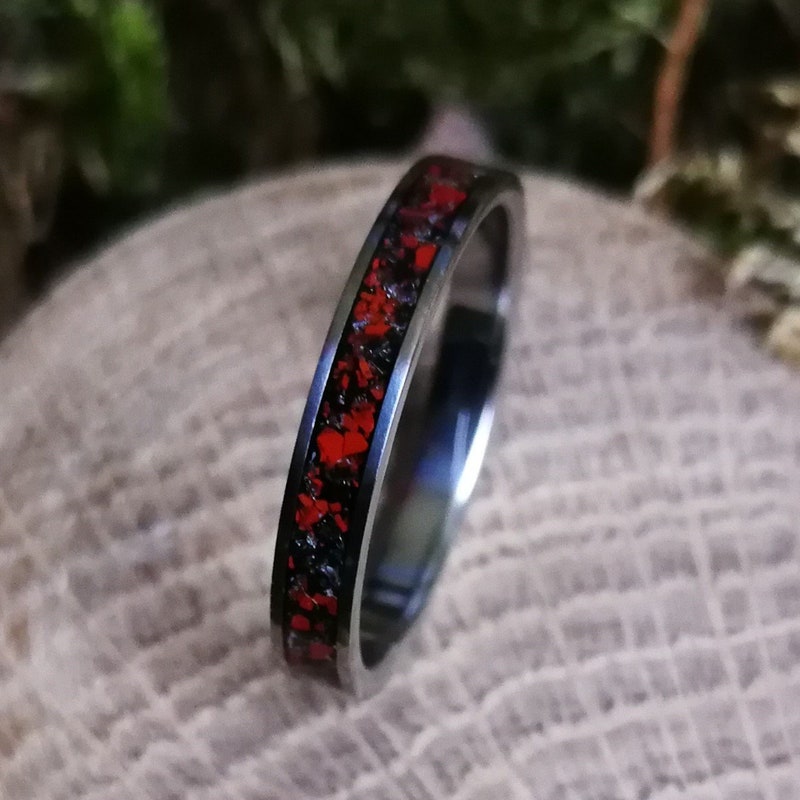 Red Jade Ring - Etsy