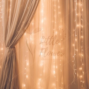20 Sheer Light Curtain Digital Backdrop Maternity Backdrop Overlays ...