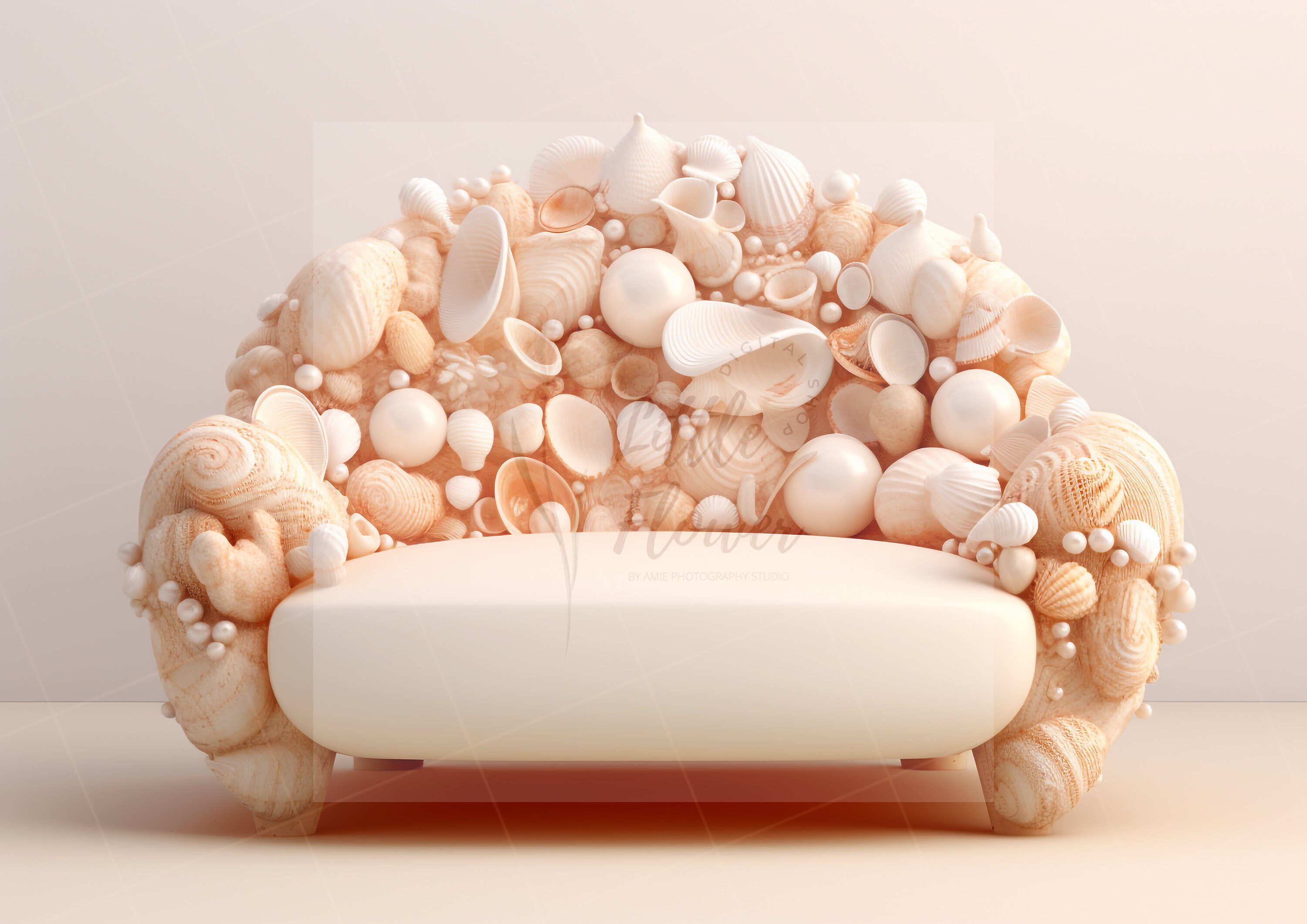 9 Earthy SOFA on Beach Digital Backdrops Maternity Backdrop Overlays ...