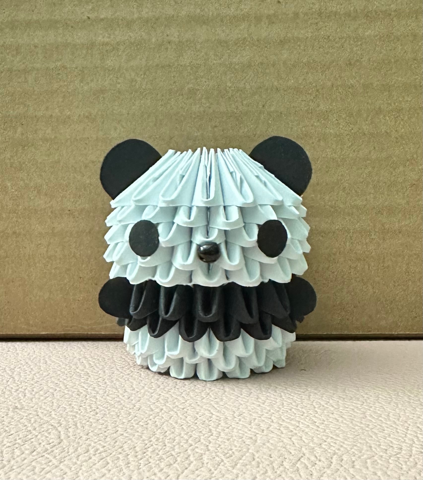 3D Origami Panda Bear - Etsy