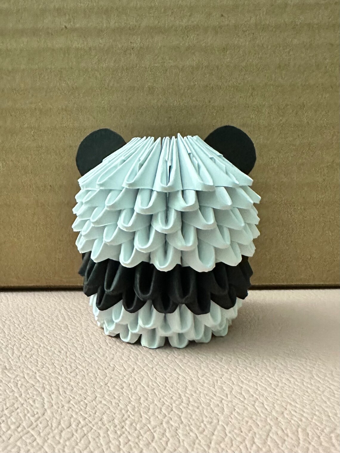 3D Origami Panda Bear - Etsy