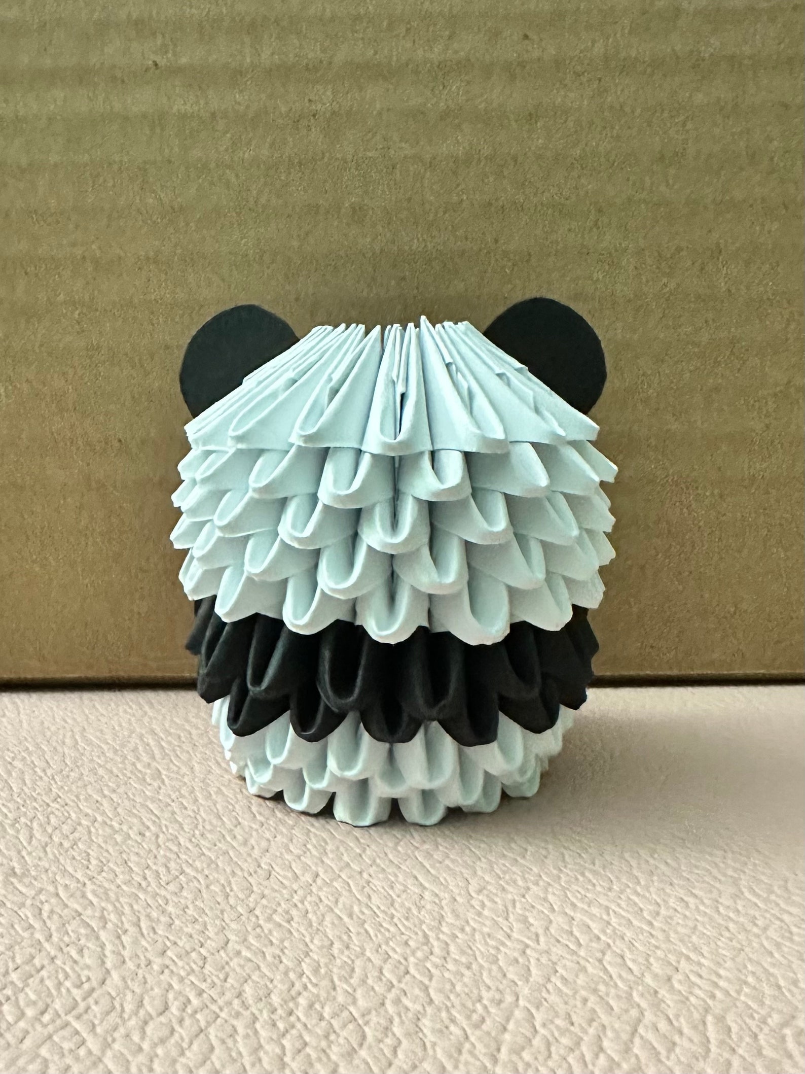 3D Origami Panda Bear - Etsy