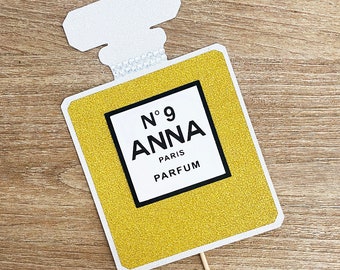 Perfume Cake Topper | Etsy