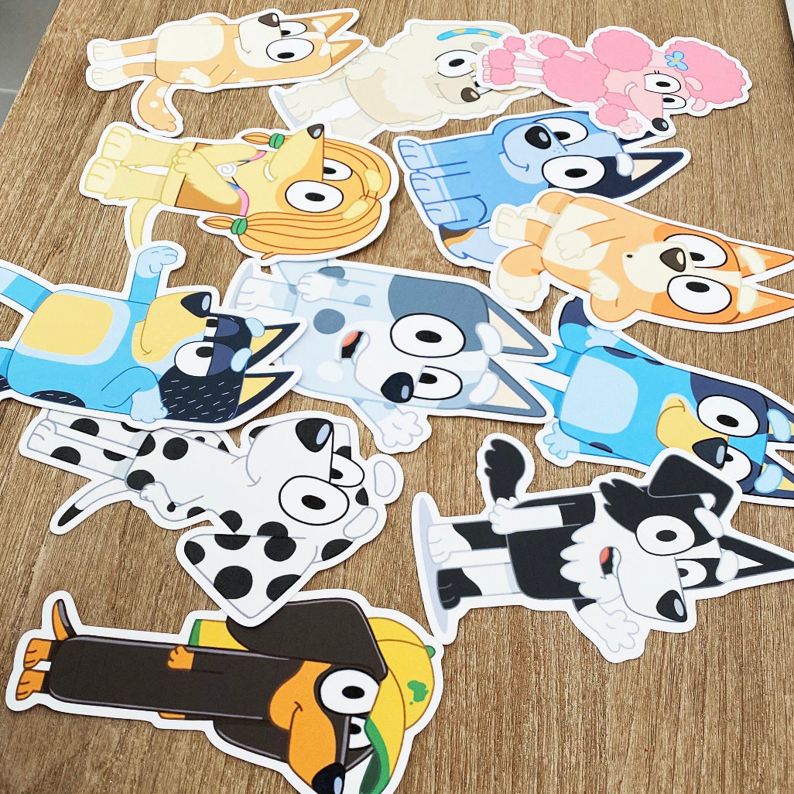 Bluey Birthday Craft DIY Party Large Confetti | Etsy