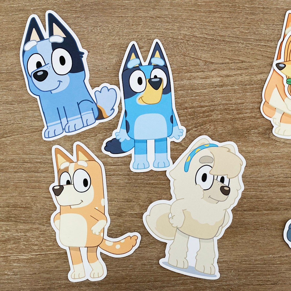 Bluey Birthday Craft DIY Party Large Confetti | Etsy