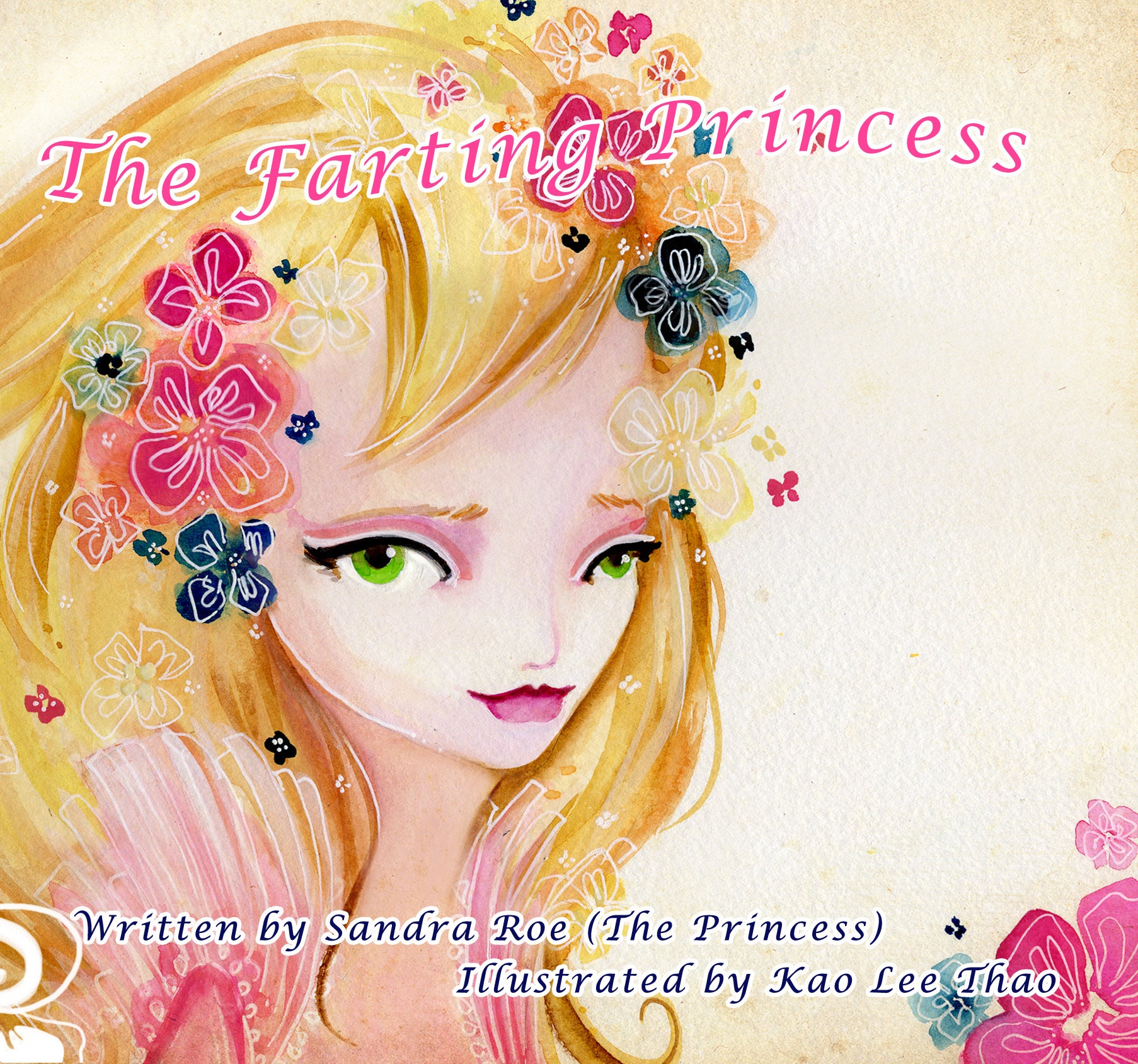 Book - the Farting Princess© Written by Sandra Roe - Etsy