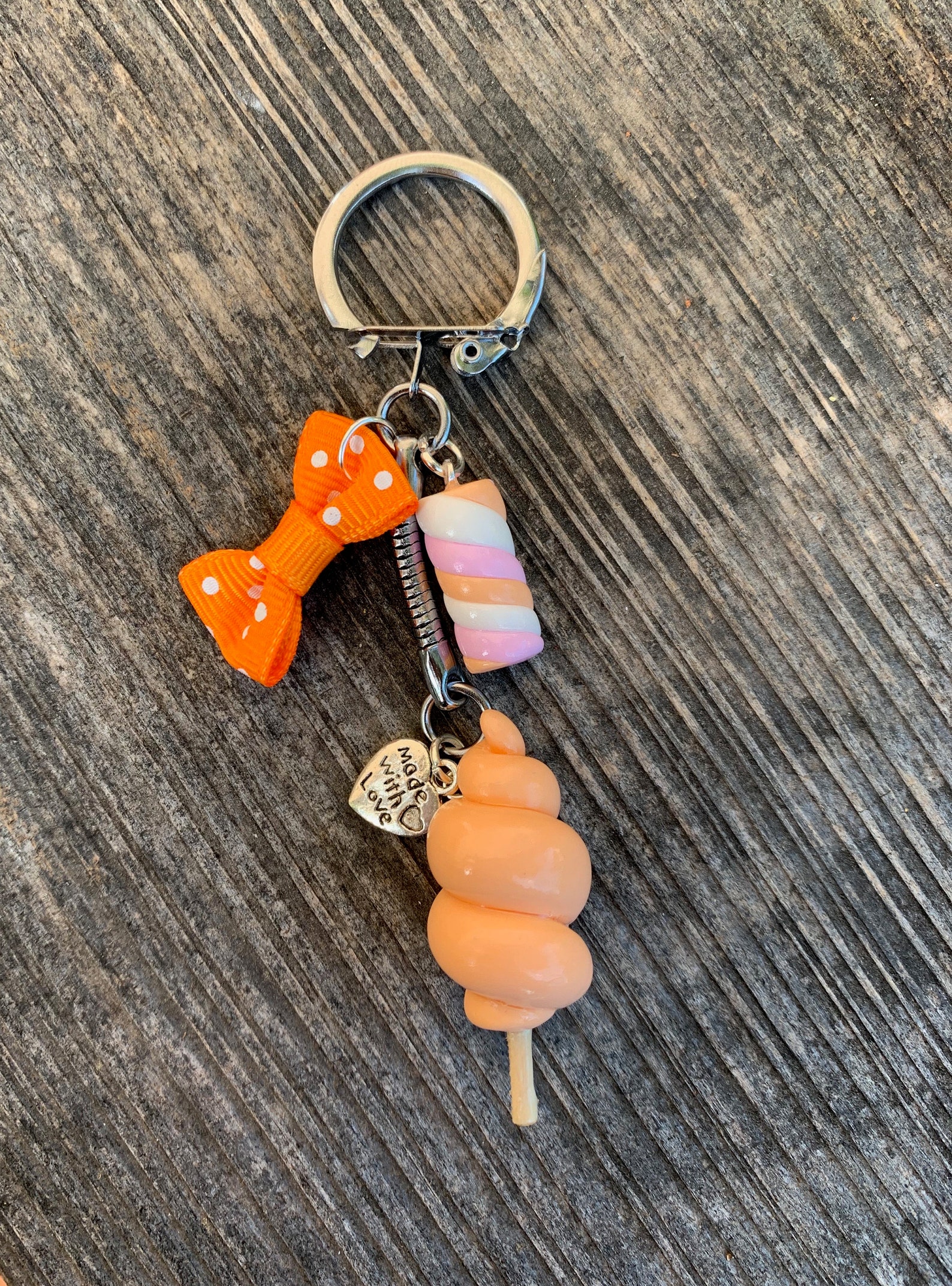 Dying Beard Keyring and Orange Marshmallow Fimo Paste - Etsy