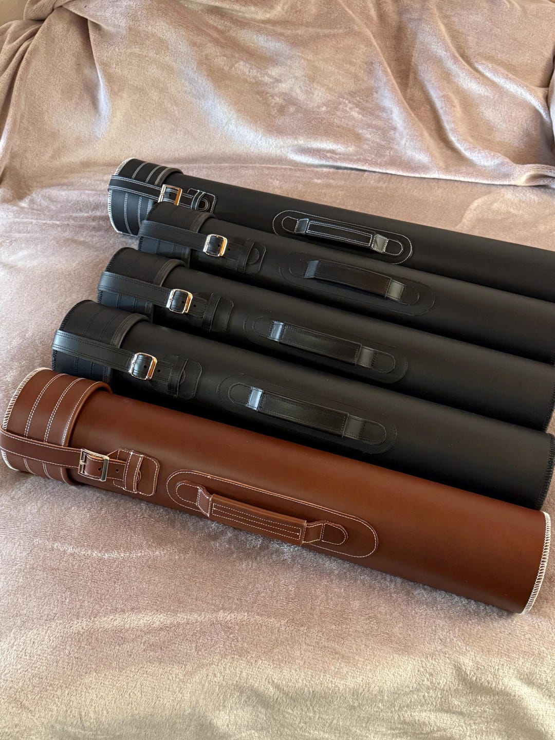 Document Tube∅11cm.leather Map Case.bag for Architects.vintage Tube ...