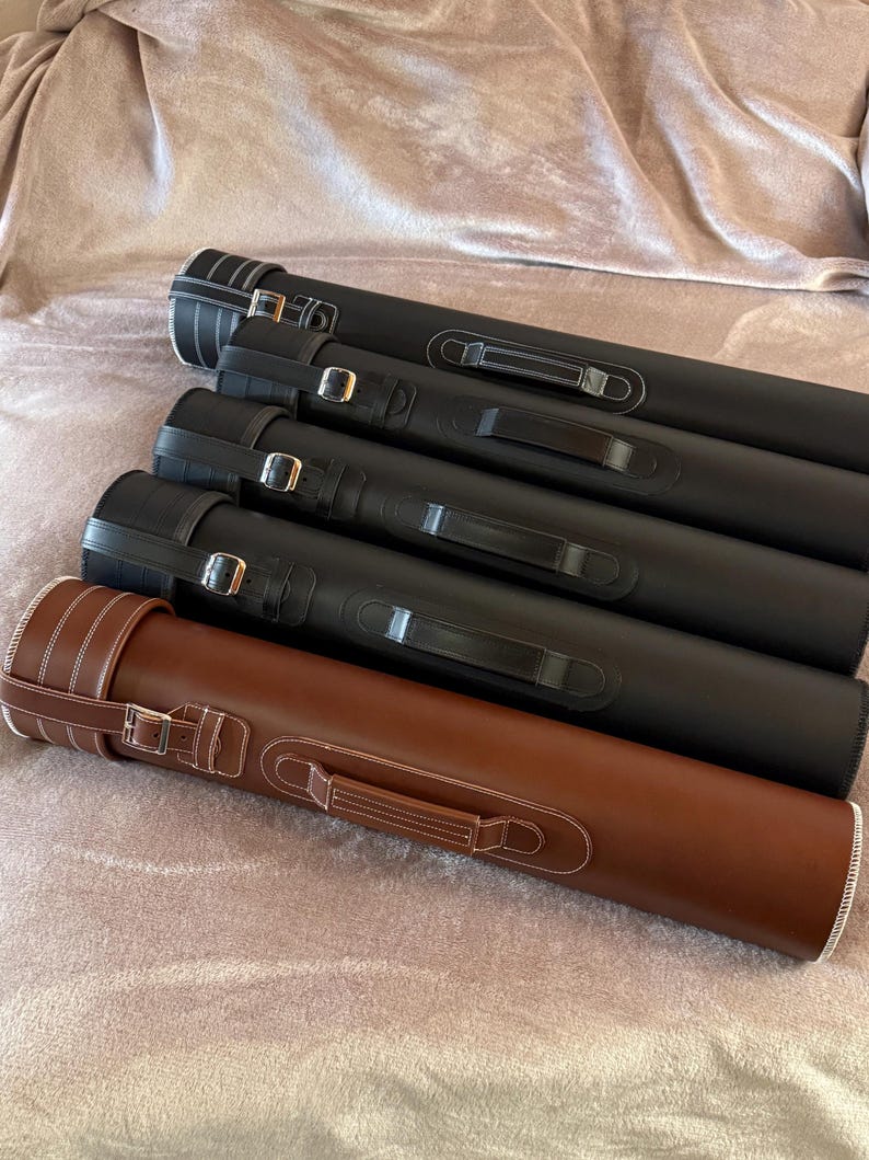 Document Tube∅11cm.leather Map Case.bag for Architects.vintage Tube ...