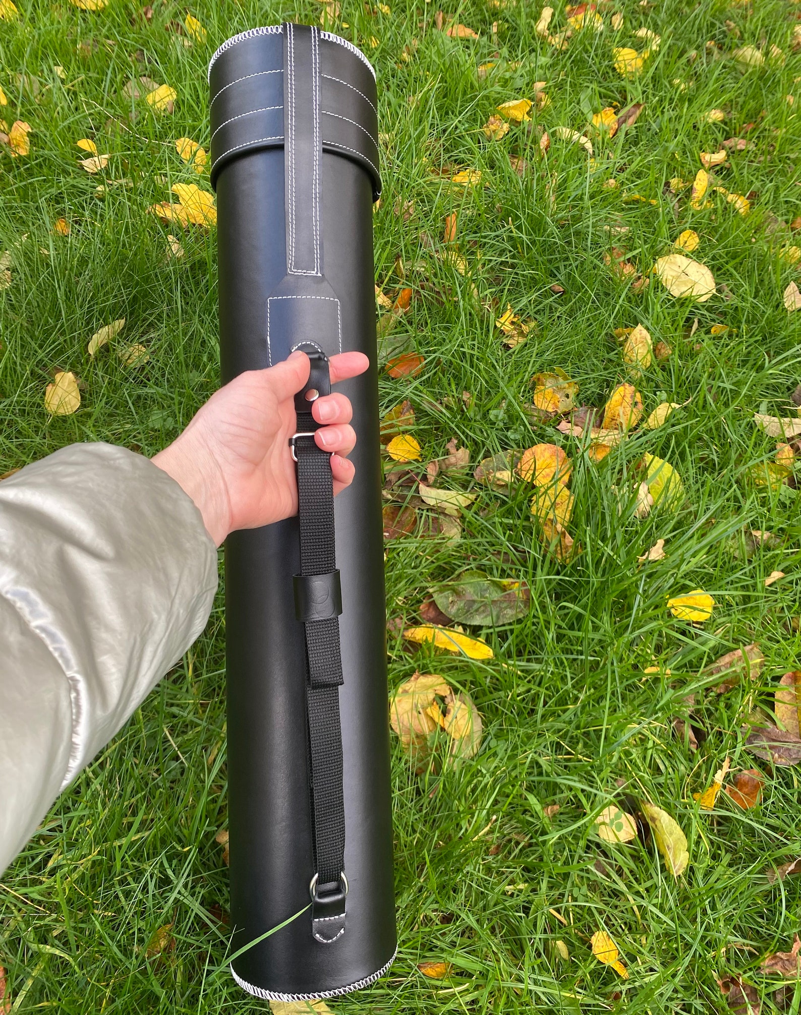 Document Tube∅11cm.leather Map Case.bag for Architects.vintage Tube ...