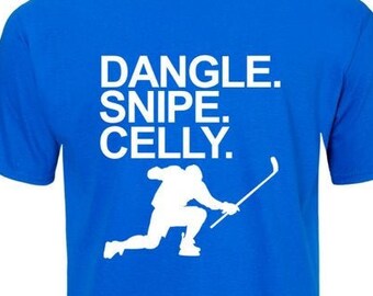Dangle. Snipe. Celly. Kids Hockey T-Shirt Fun Hockey Shirt | Etsy