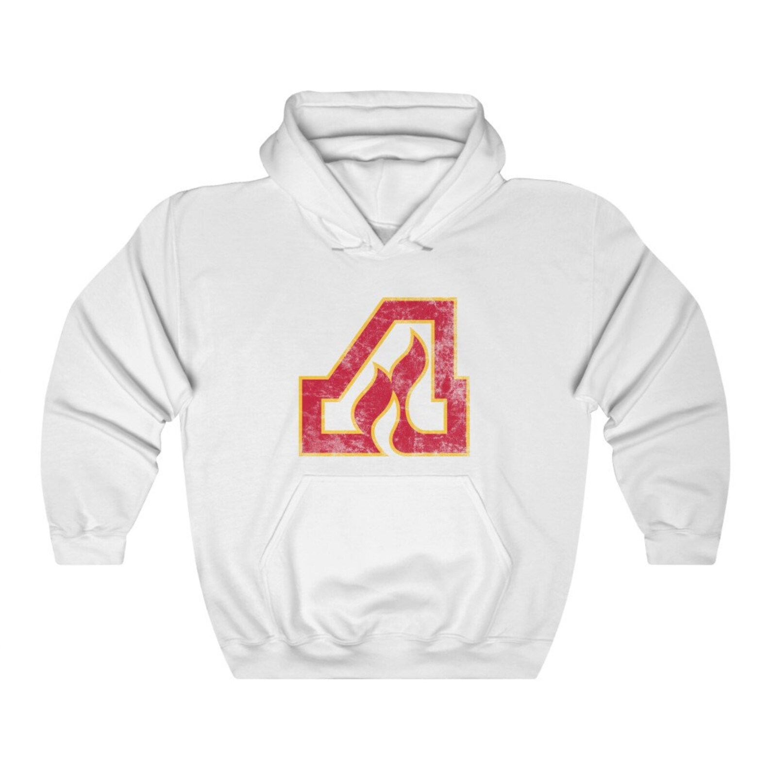 Atlanta Flames NHL Retro Hockey Hooded Sweatshirt- Old Time Hockey ...