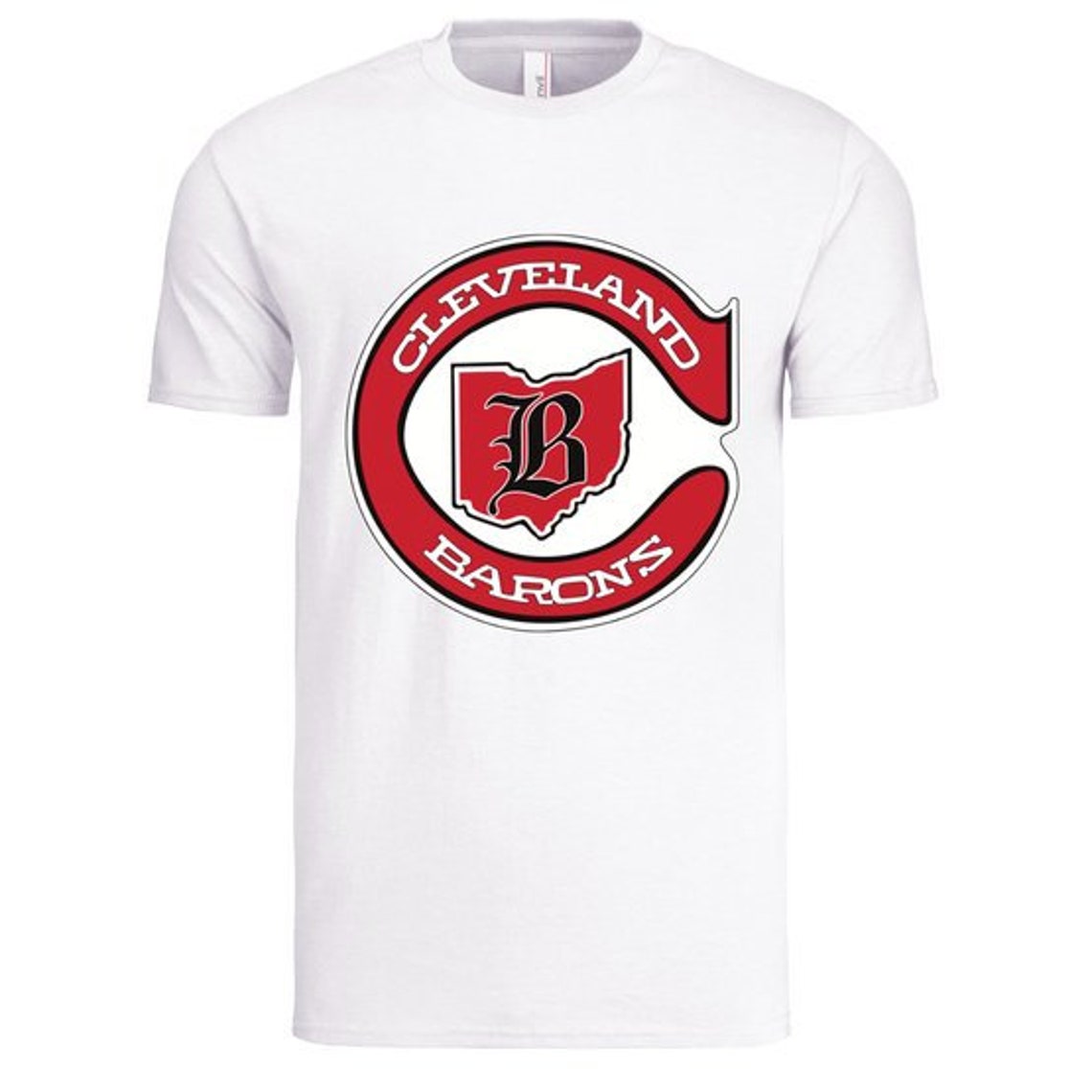 Vintage Retro Cleveland Barons T-Shirt Mens Old Time Hockey | Etsy