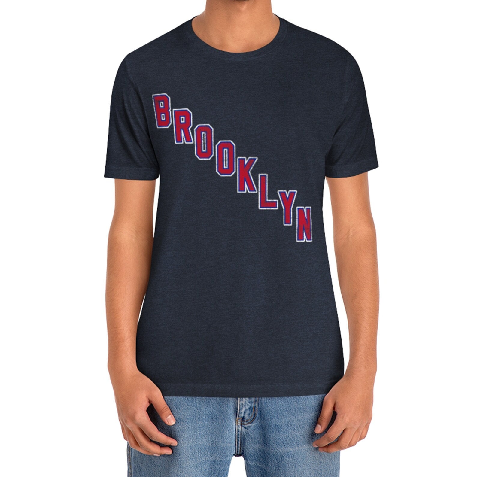 Brooklyn Americans 1942 Jersey Logo Retro Hockey T-shirt - Mens Old ...