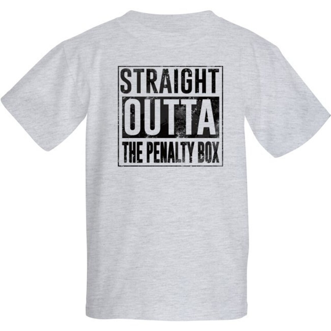 Straight Outta The Penalty Box Kids Hockey T-Shirt NEW | Etsy