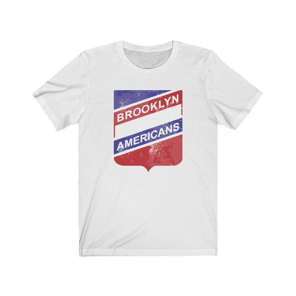 Brooklyn Americans Retro Hockey T-shirt Mens Old School Hockey Tee - Etsy