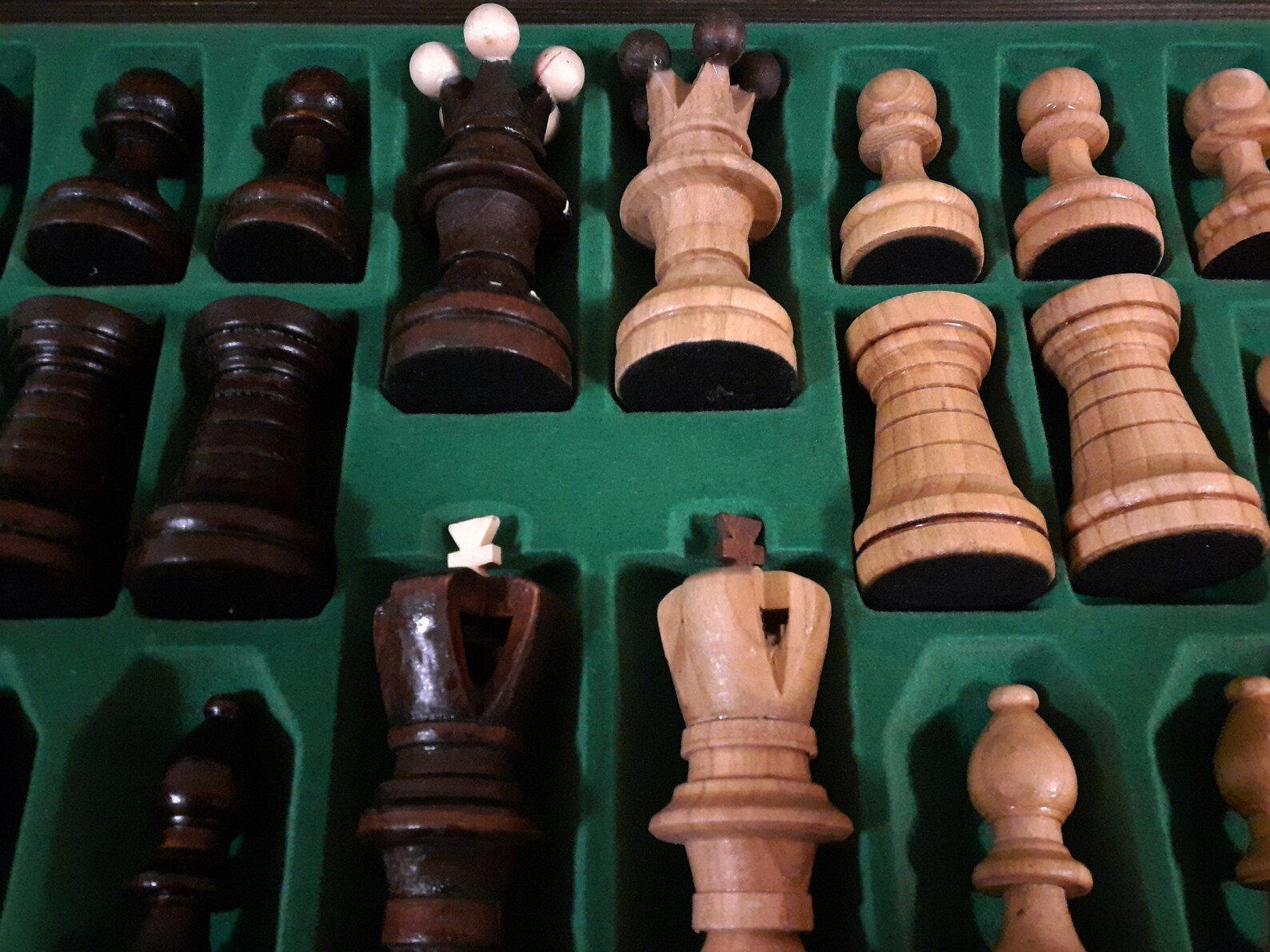 Very Big Large 54 Cm Hand Crafted Wooden Chess Set Model - Etsy