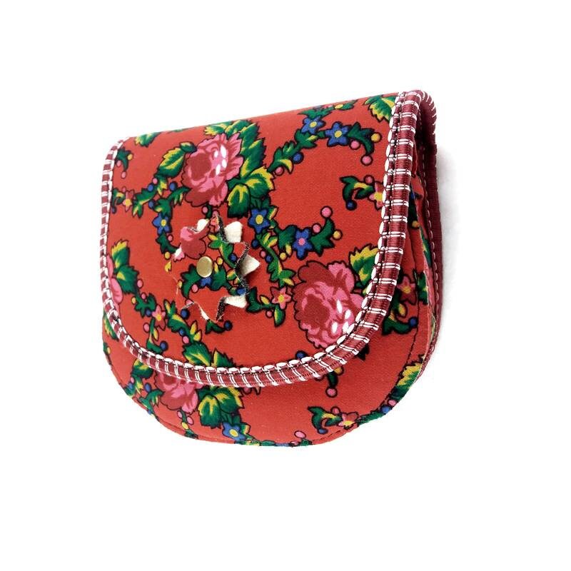 Small FOLK bag folk bag handmade bag bag with flowers | Etsy