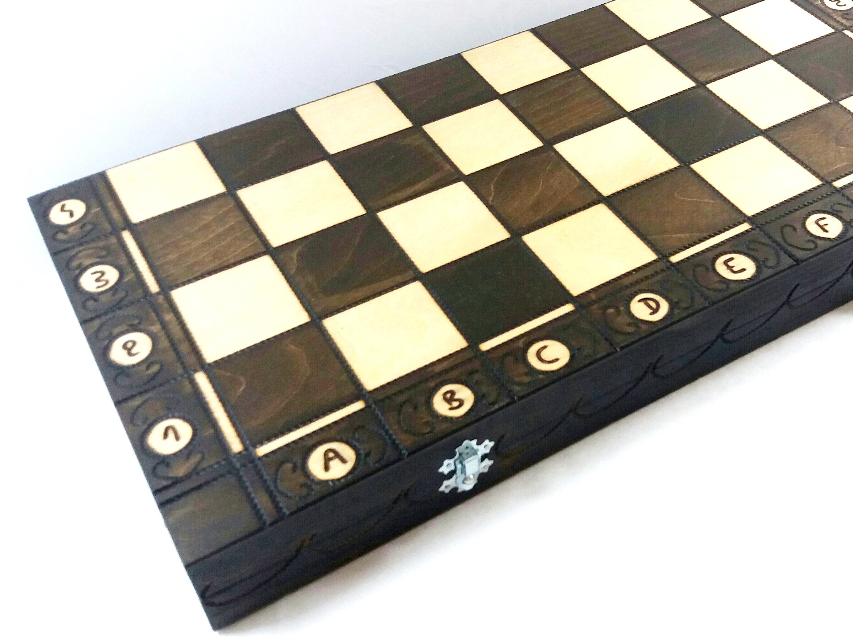 Very Big Large 54 Cm Hand Crafted Wooden Chess Set Model - Etsy