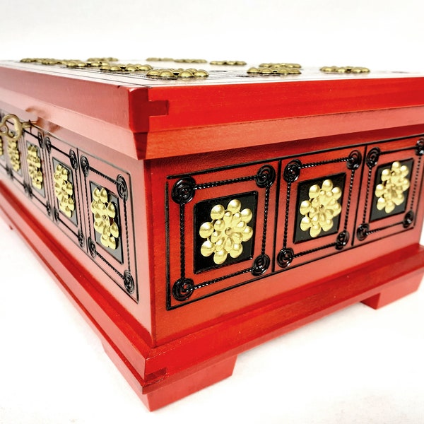 Hand Decorated Box - Etsy