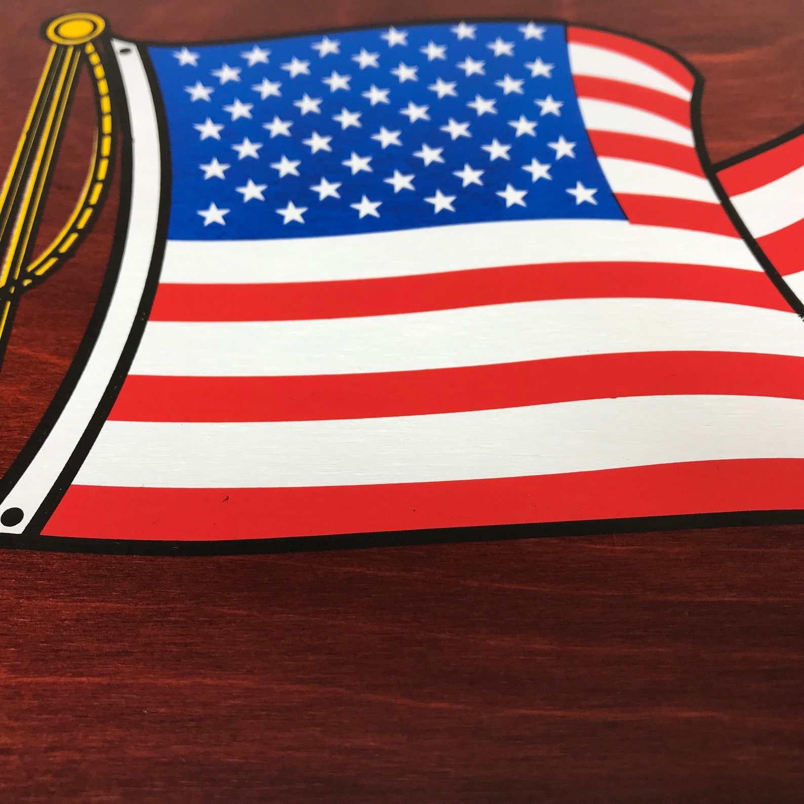 American Flag Box Independence Day Box 4th of July Box - Etsy