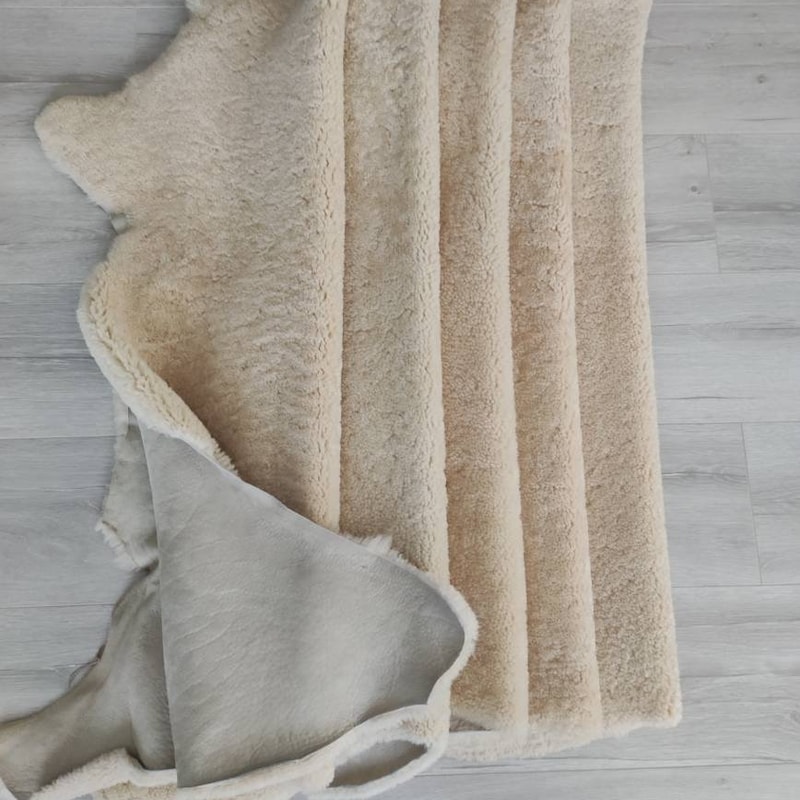 Genuine Shearling Rugs - Etsy