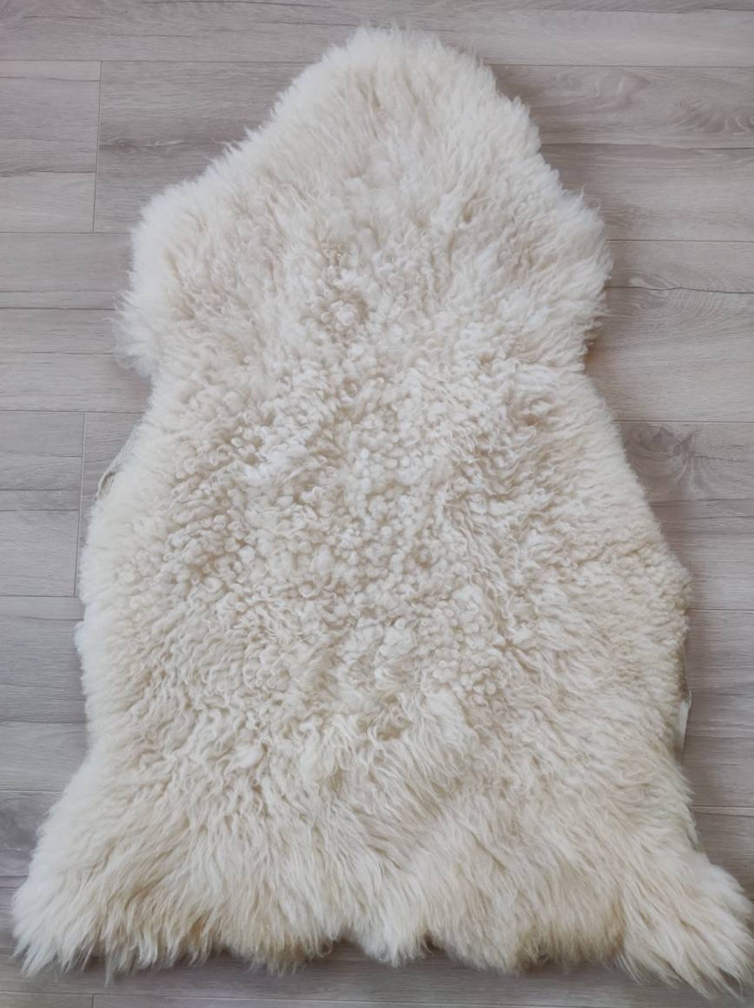 Natural Sheepskin Tanned Handmade Sheepskin.curly Sheepskin.genuine ...
