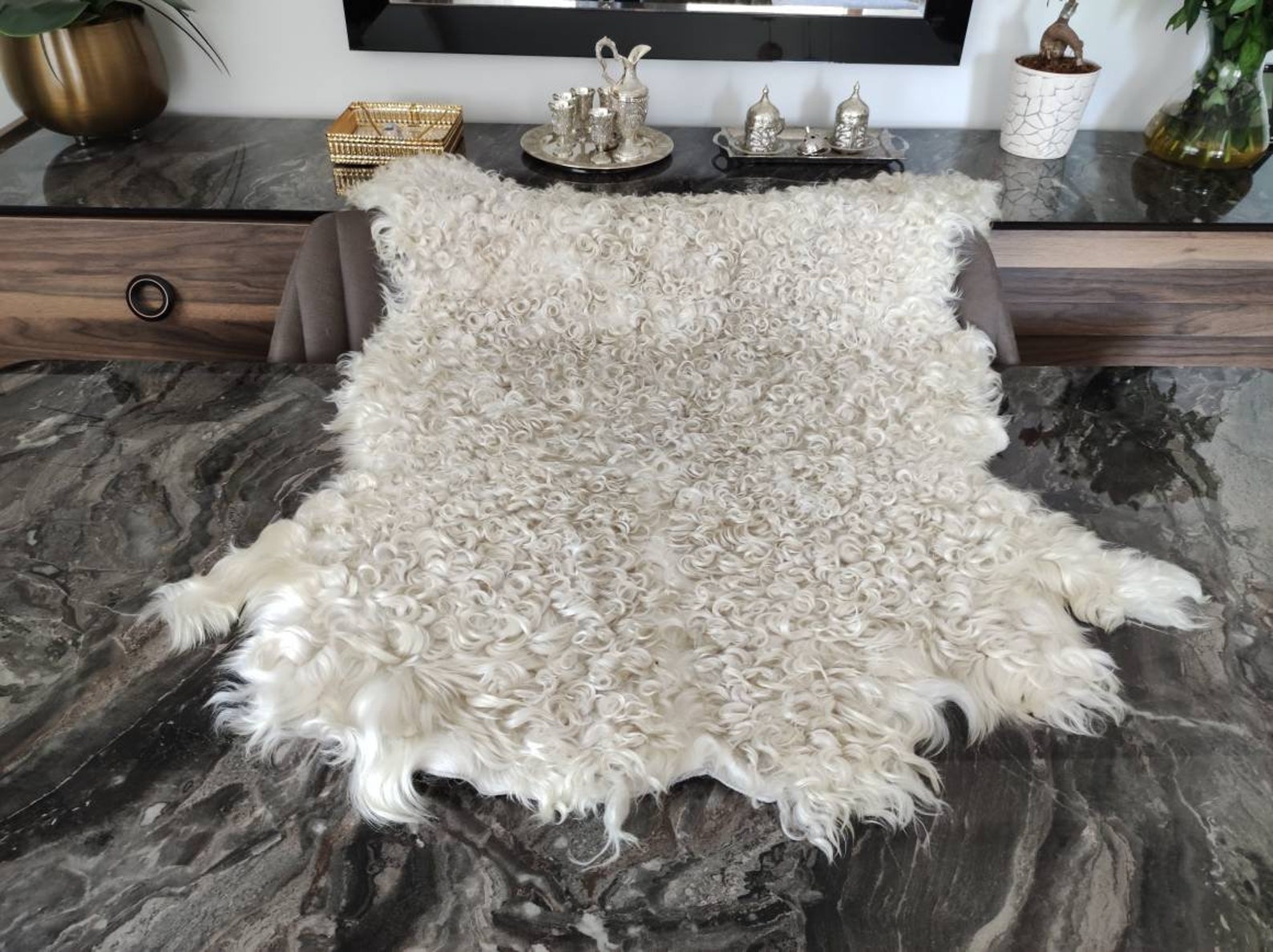 Gotland Sheepskin Natural Sheepskin Tanned Handmade Sheepskin - Etsy