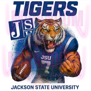 JSU Tigers Jackson State Running QB - Etsy