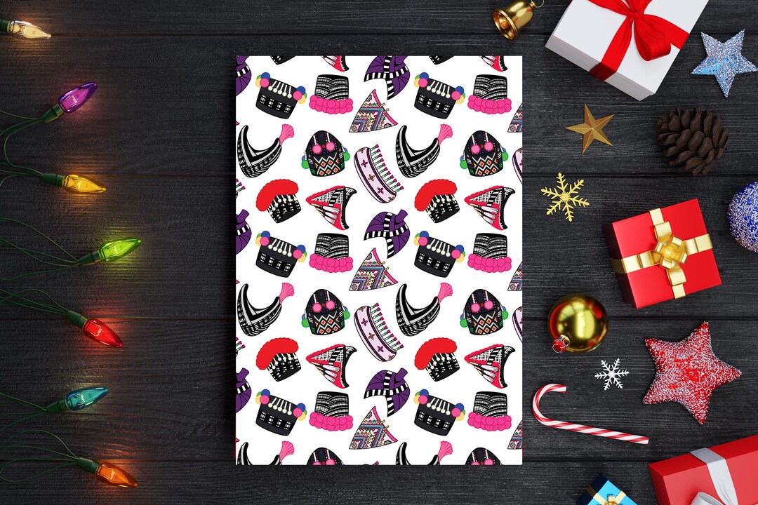 Hmong Hat Greeting Card Hmong Design Gift for Hmong Woman, Sister ...