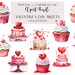 Commercial Use Valentine's Day Sweets Cake Clipart Sweet Cupcake PNG ...