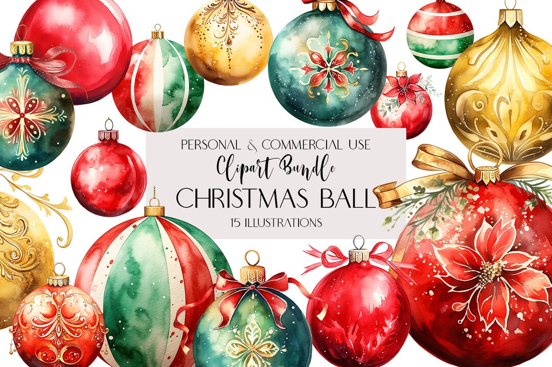 Commercial Use Christmas Balls PNG Christmas Time Clipart Winter Png ...