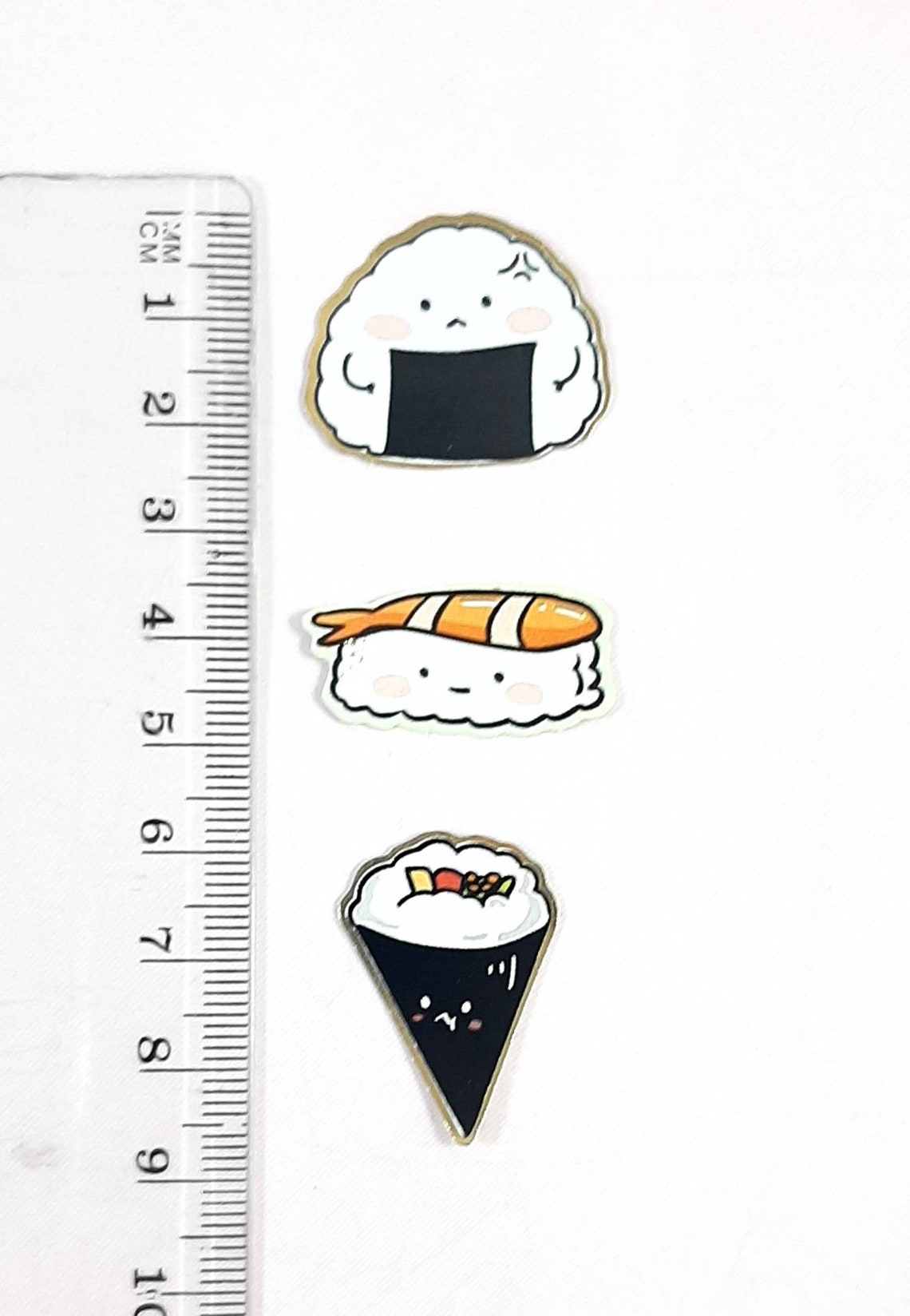 Cute Rice Ball Sticker Set Sushi Sticker Set Kawaii Stickers - Etsy