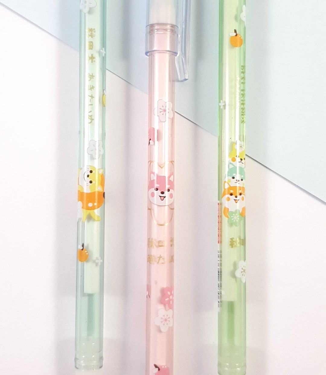 Cute Dog Erasable Gel Pen Set Kawaii Gel Pen Kawaii - Etsy