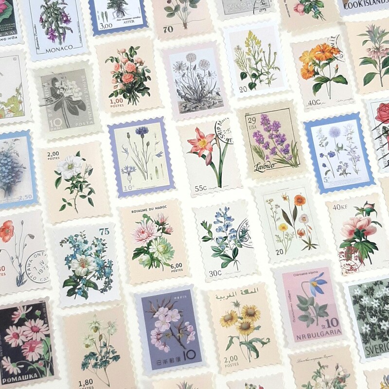 Stamp Stickers - Etsy