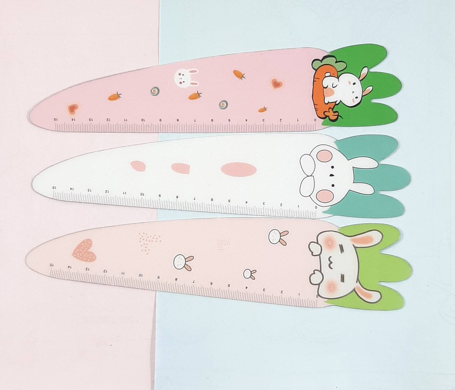 Cute Rabbit Ruler Magnetic Ruler Kawaii Ruler Bendable | Etsy UK