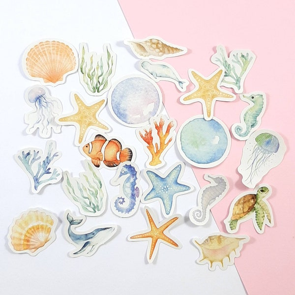 Ocean Stickers - Etsy