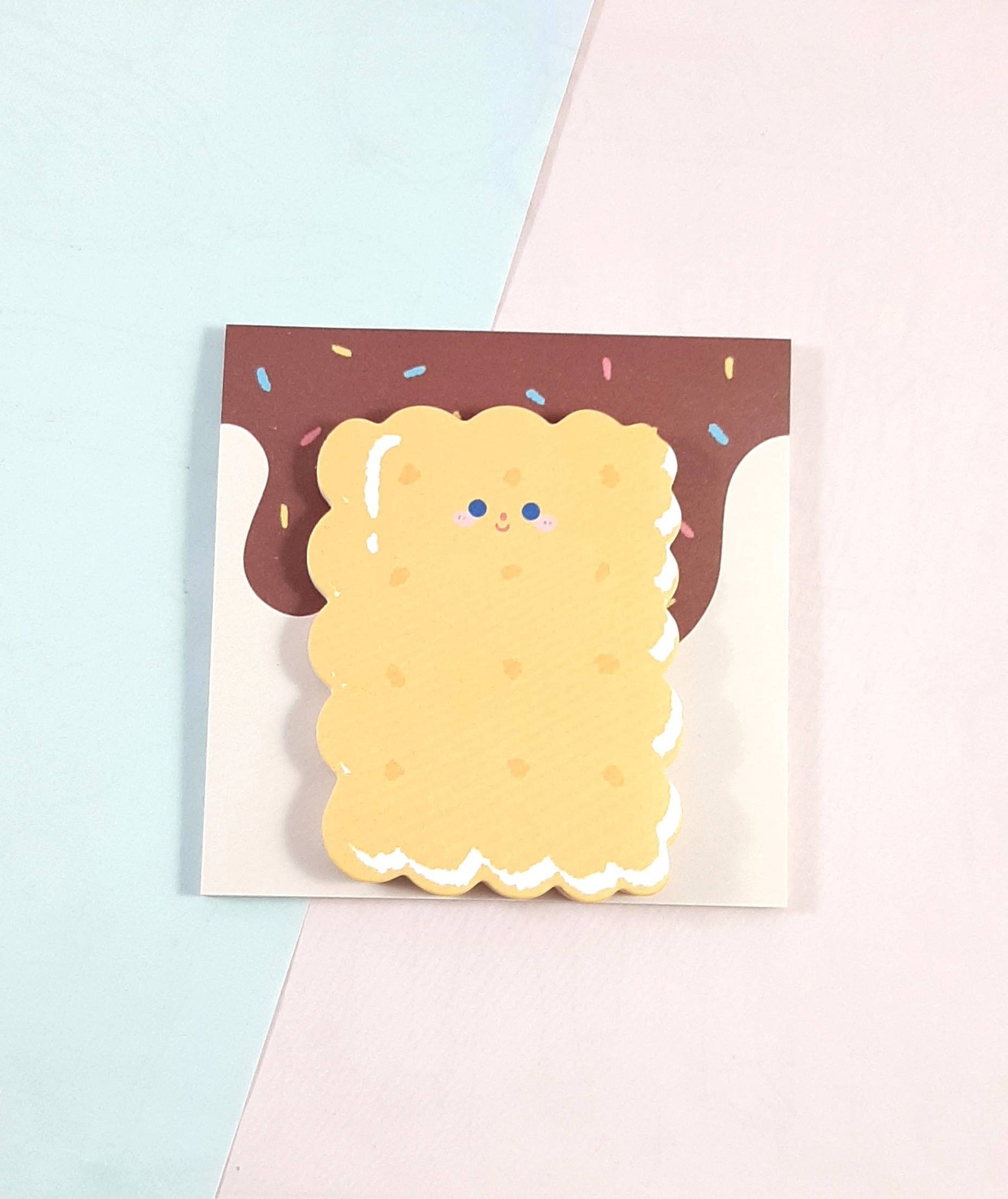 Cute Sticky Notes Set Kawaii Sticky Notes Cute Food Sticky | Etsy