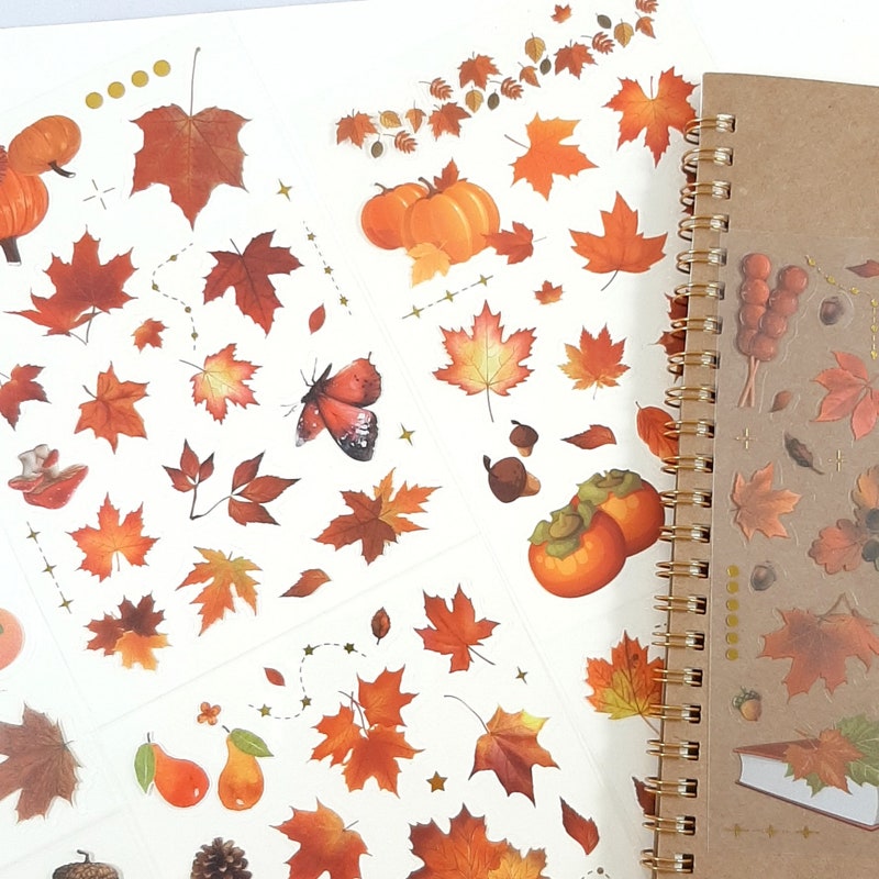 Autumn Stickers - Etsy