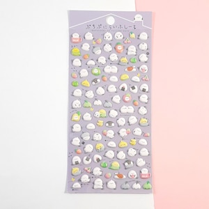 Kawaii Animal Stickers, Cute Mini Animal 3D Puffy Stickers, Korean ...