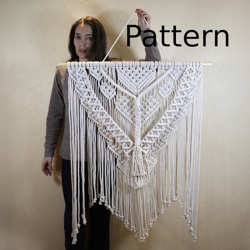 Large Macrame Wall Hanging - Etsy
