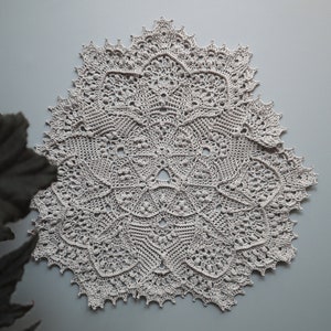 Crochet Pattern, Crochet Triangle Doily Pattern DIY, Written ...