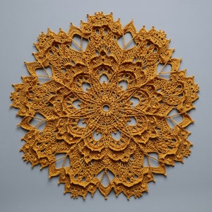 Crochet Doily Pattern, Crochet Pattern DIY, Written Instruction ...