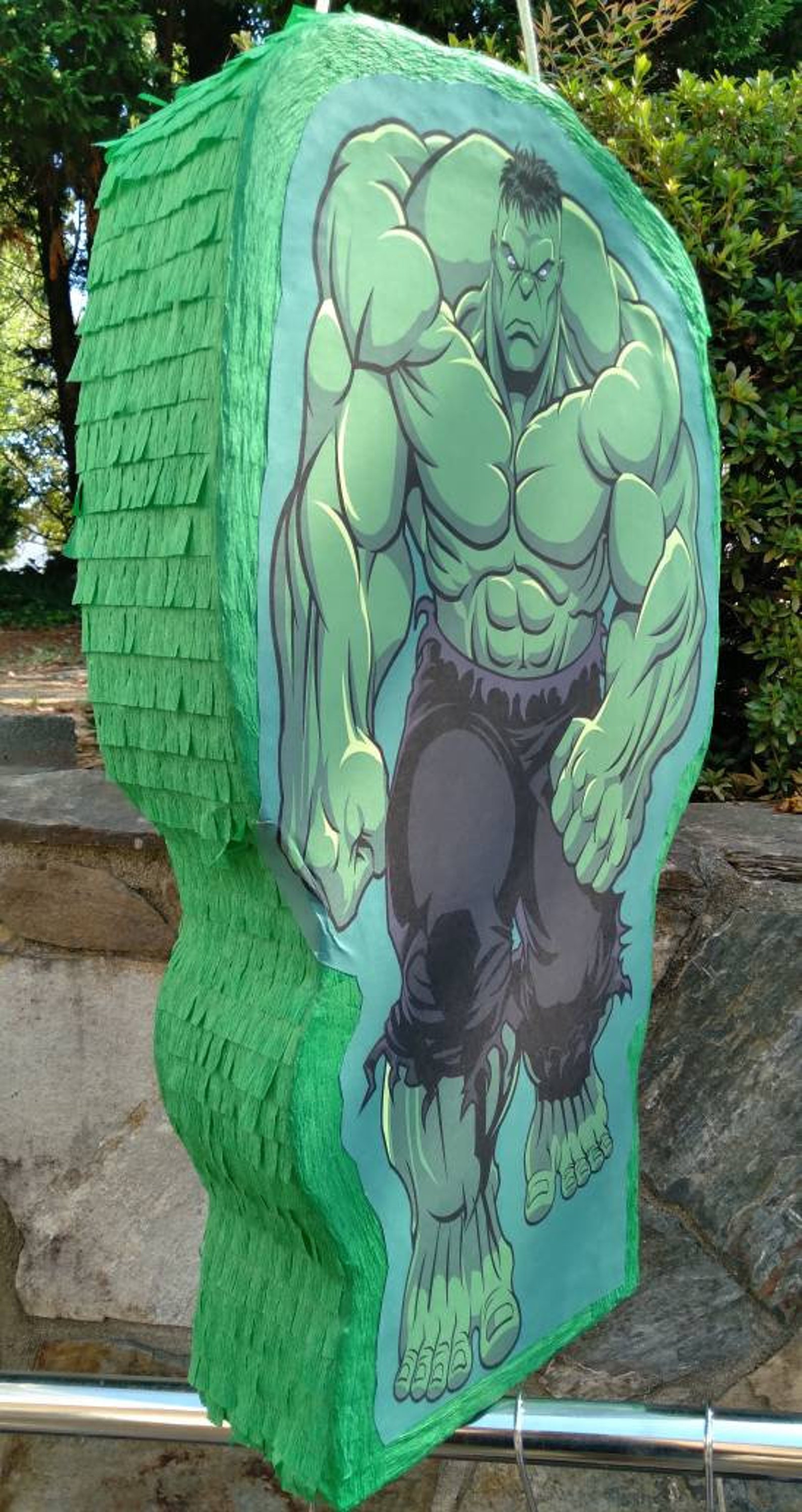 Hulk Pinata 23x13 Avengers Theme Party Avengers - Etsy