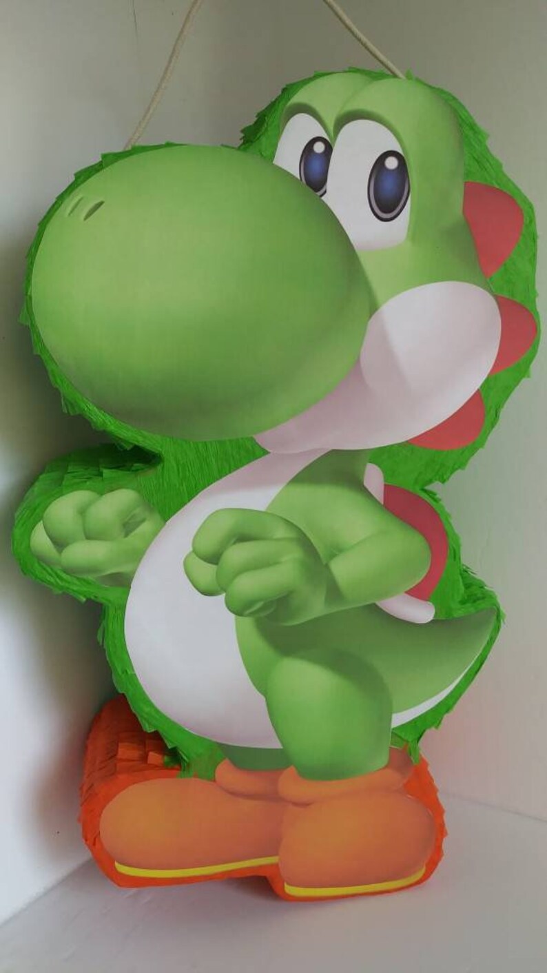 YOSHI Pinata 24X14 Green Purple or Blue from | Etsy